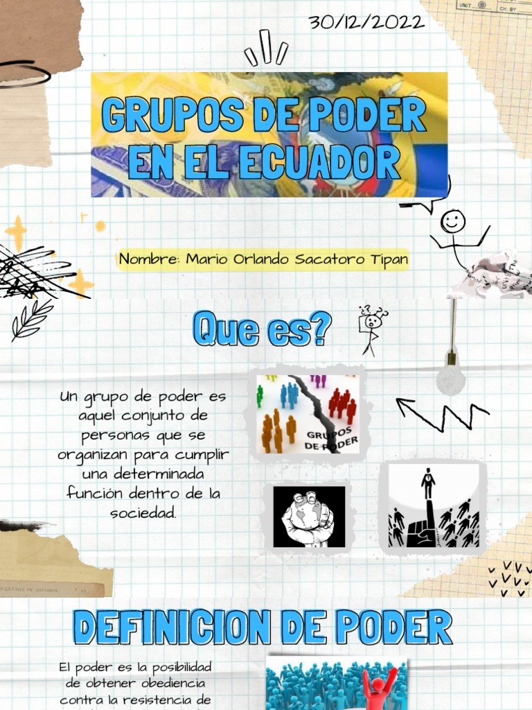 Grupos de Poder en El Ecuador | PDF | Ecuador | Sociedad