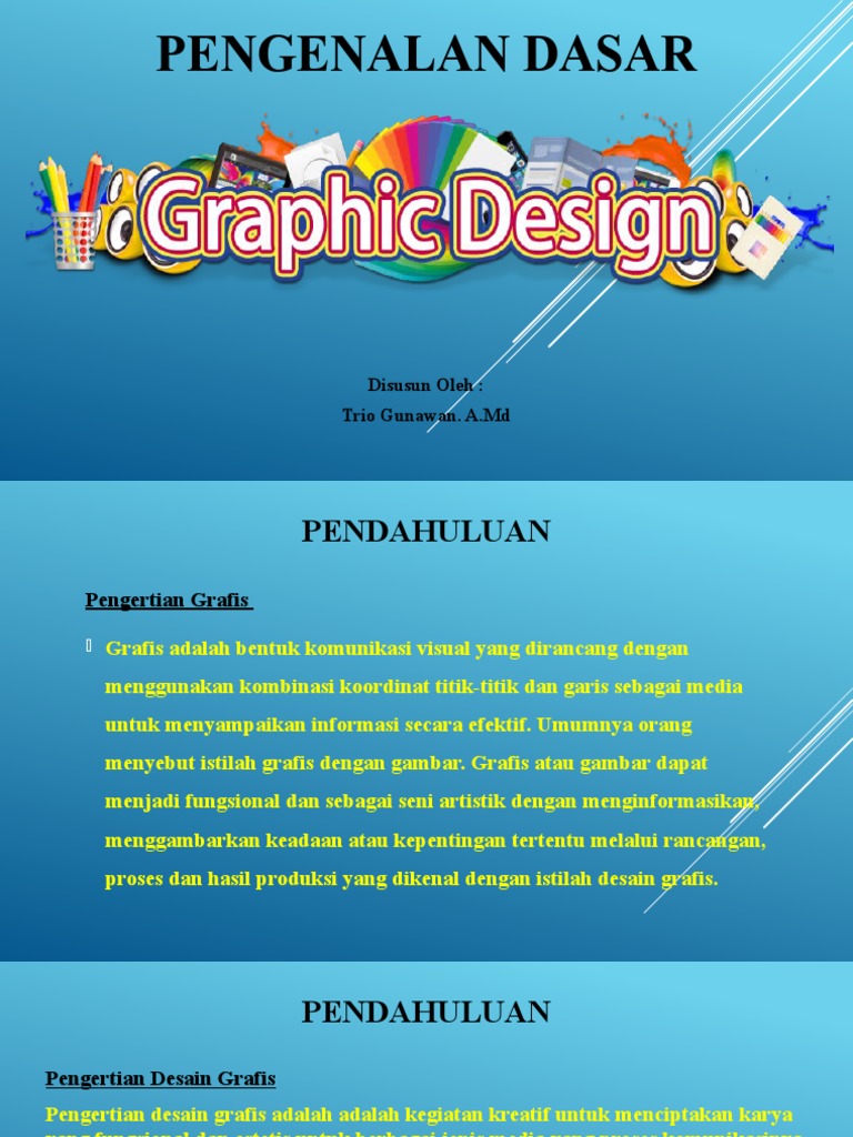 Pengenalan Dasar Design Grafis | PDF | Seni
