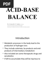 Acid Base Balance | PDF | Ph | Buffer Solution