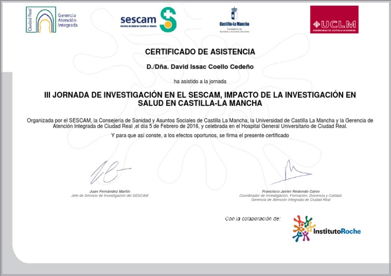 Certificado 3 | PDF