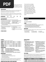 Masks - Character Sheet | PDF