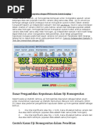 Uji Heteroskedastisitas SPSS Scatterplots | PDF | Karier & Perkembangan