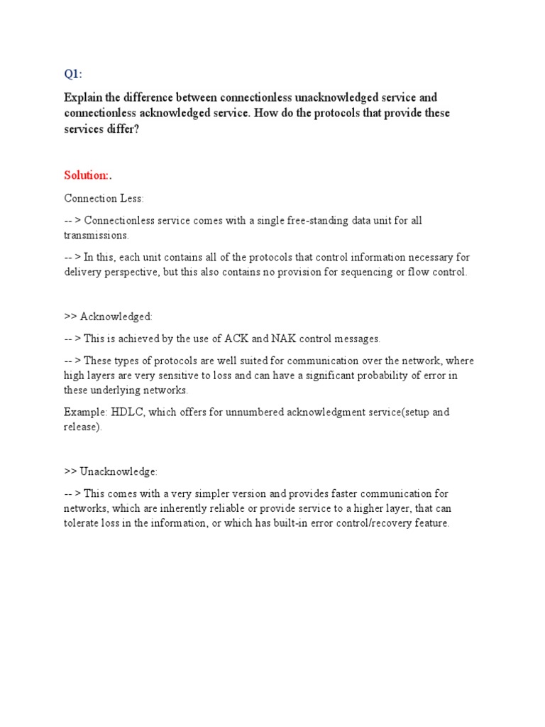 NWC Solution | PDF | Computer Network | Ip Address