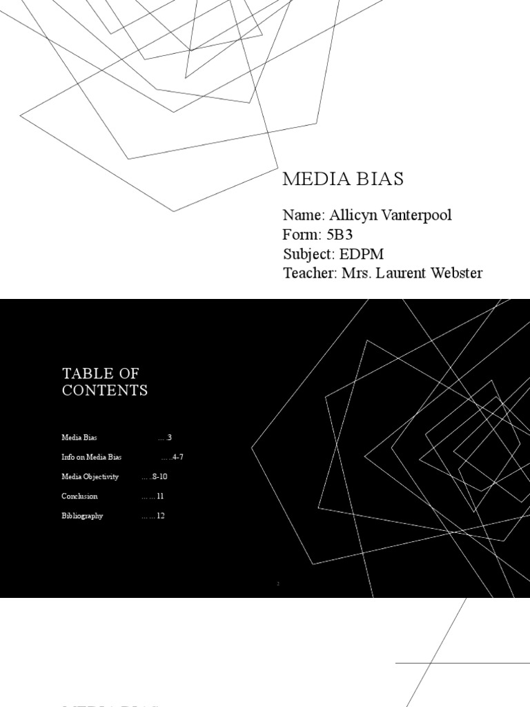 Media Bias and Objectivity | PDF | Media Bias | Mass Media