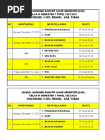 Format Transkip Nilai Sd | PDF