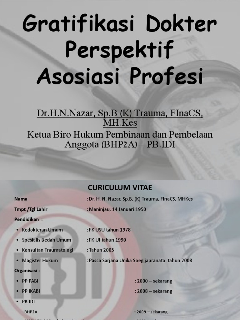 ACFE IC - Bp. DR. Dr. H.N. Nazar Sp. B, MHKes (BHP2A PB IDI ...