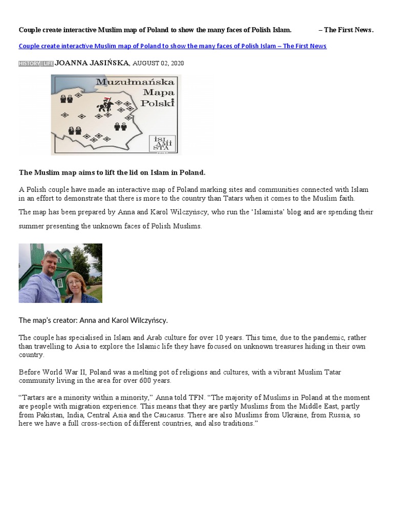 Polish Islam | PDF | Poland | Abrahamic Religions
