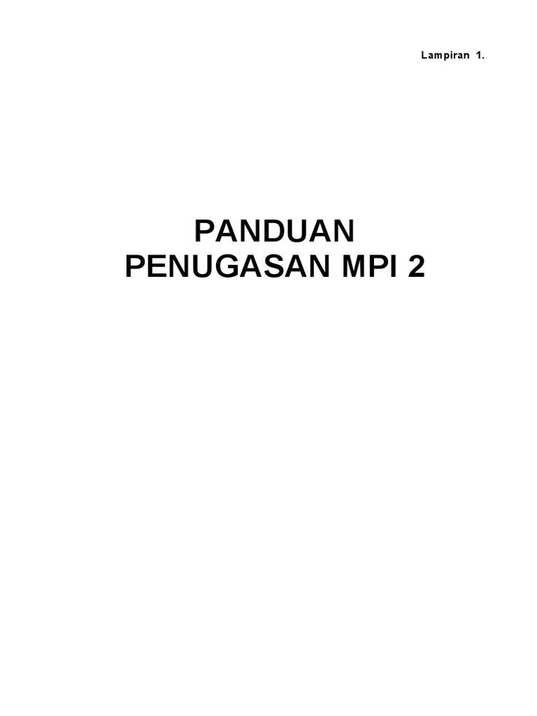 Penugasan MPI 2 | PDF