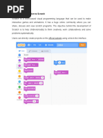 Scratch Blocks Explained | PDF | Scratch (Programming Language) | Computer Programming