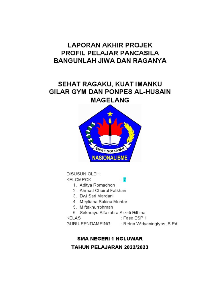 OPTIMALKAN PROFIL PELAJAR | PDF