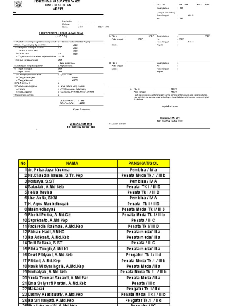 SPJ Kesling 2022 Bulan September 3 | PDF