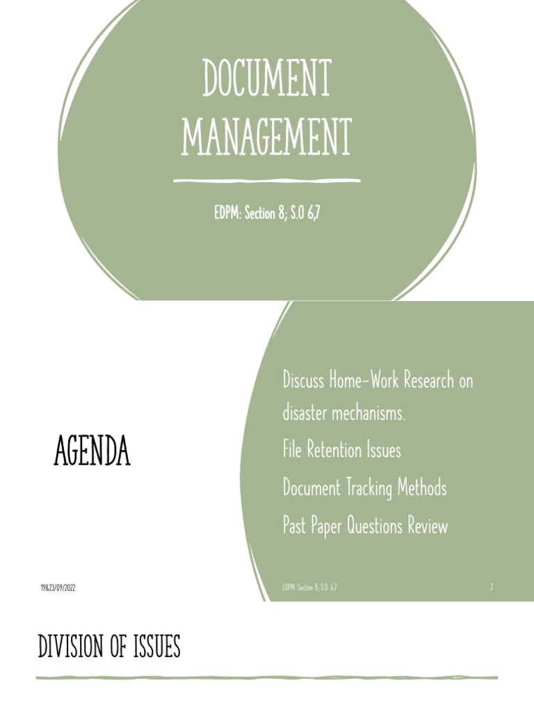 EDPM - Document Management - File Retention and Versioning | PDF | Version Control | Metadata