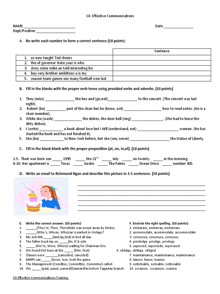 Effective Communications Training Guide | PDF | Language Families ...