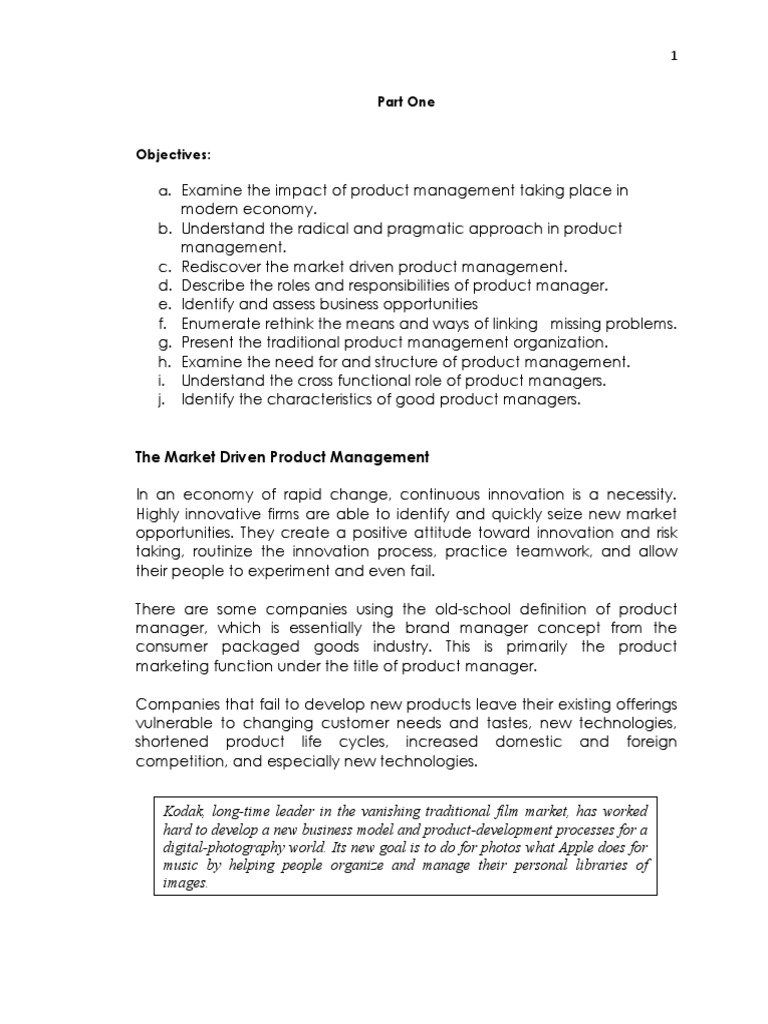 Market-Driven Product Management Insights | PDF | Marketing | Expert