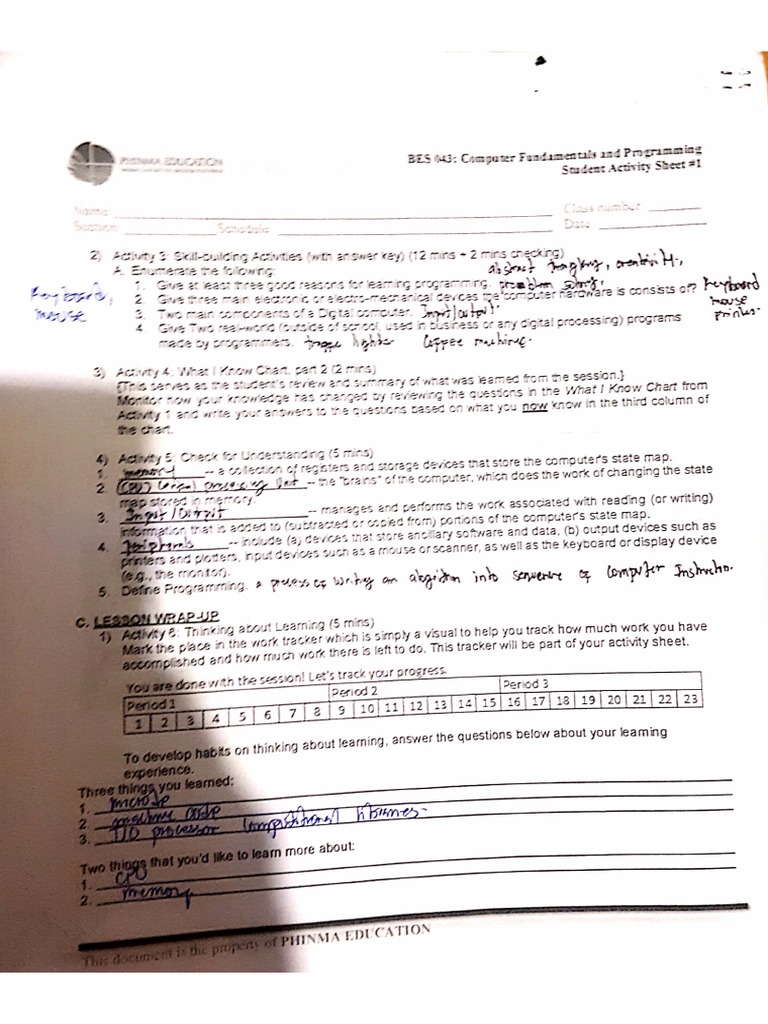 Lesson 1 (Bes 043) | PDF