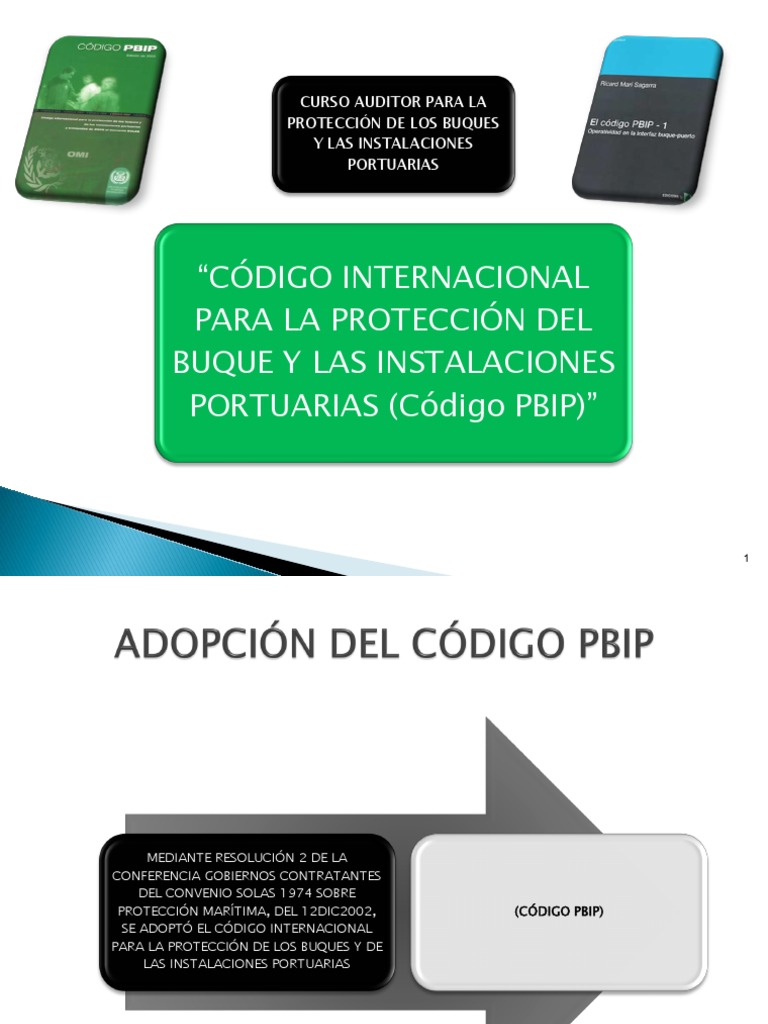 1 - Presentación Código PBIP | PDF | Envío