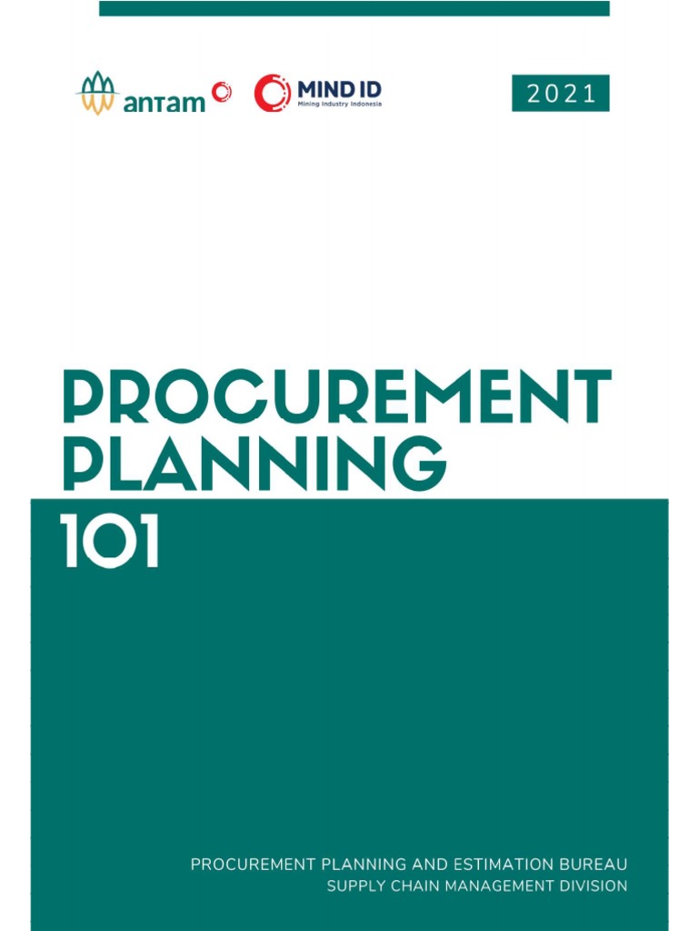 Manual Guide Proc Planning E-SCM | PDF