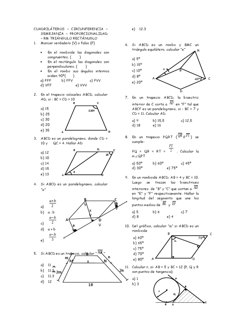 R2 | PDF | Triángulo | Geometría del plano euclidiano