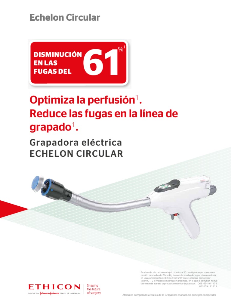 Brochure ECHELON Power Circular 167161-210212 | PDF | Medicina CLINICA | Especialidades Medicas