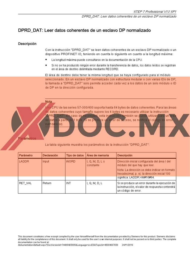 Xdoc - MX Step 7 Professional v13 sp1 Siemens Industry Online Support | PDF | Unidad Central de ...