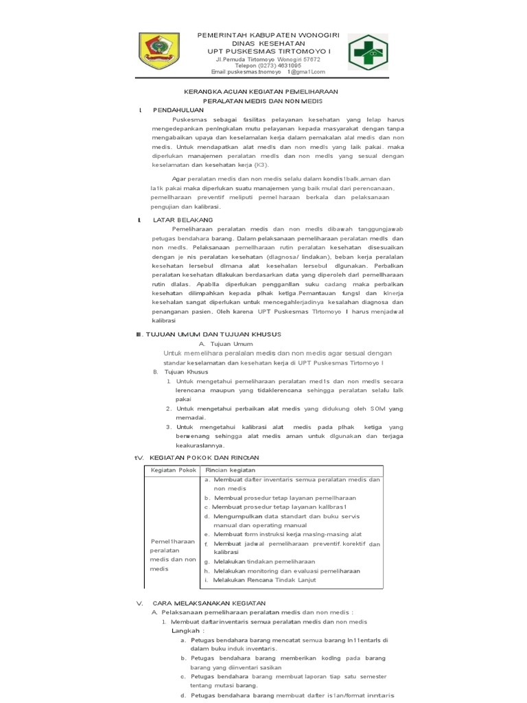 Sop Inventaris Barang | PDF