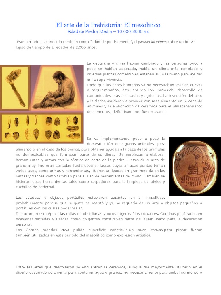 Historia Del Arte | PDF | Bronce | Edad de Hierro