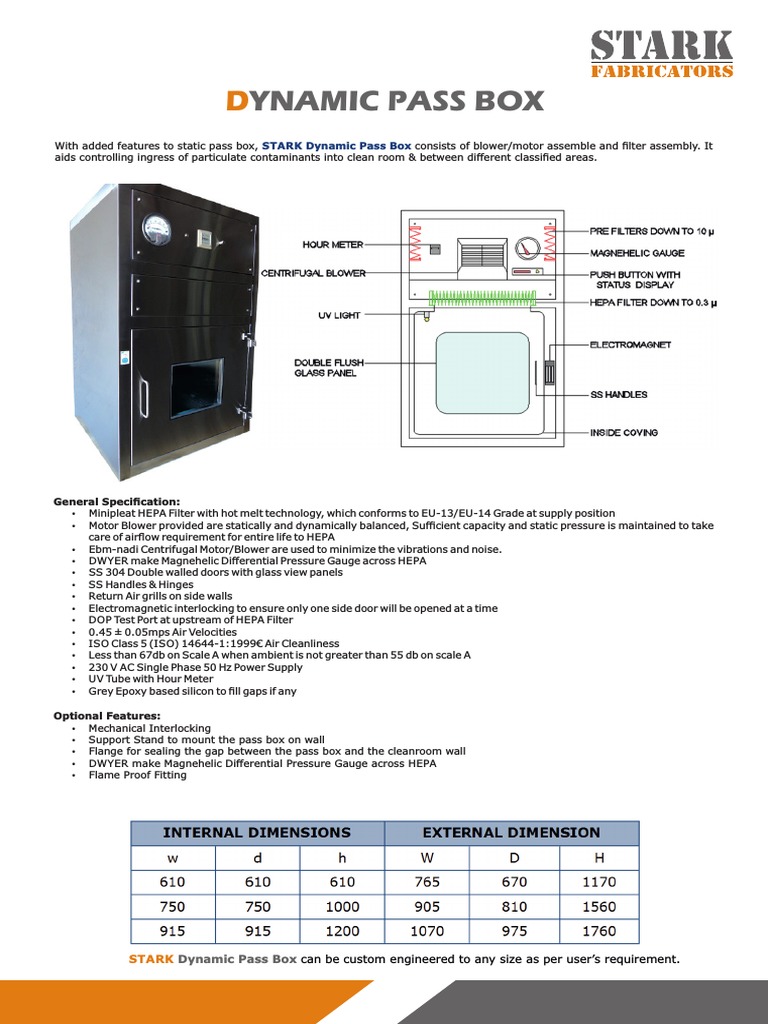 Dynamic Pass Box | PDF