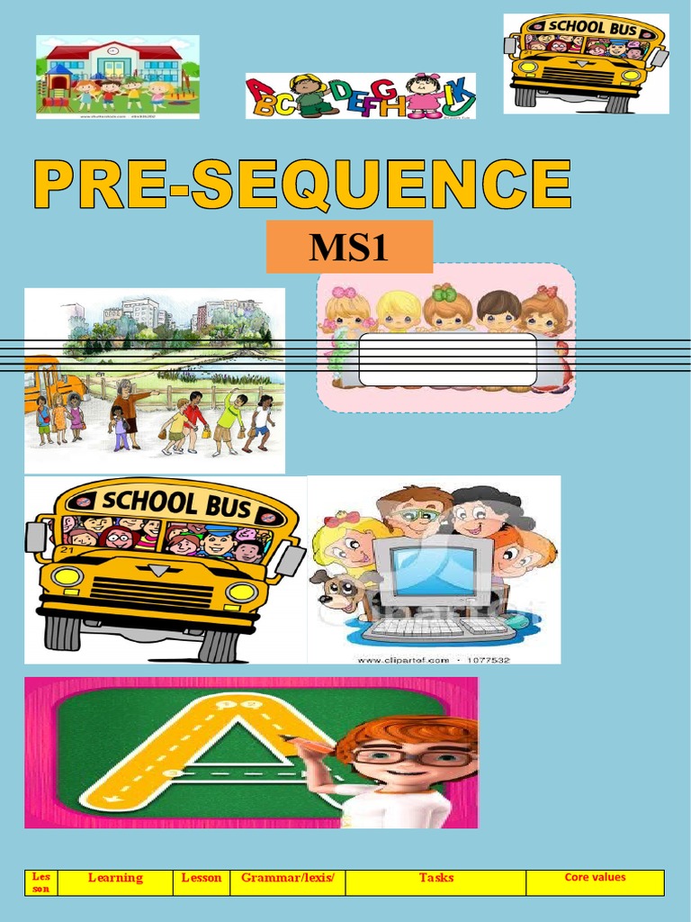 MS1 Pre Sequence | PDF | English Language | Learning