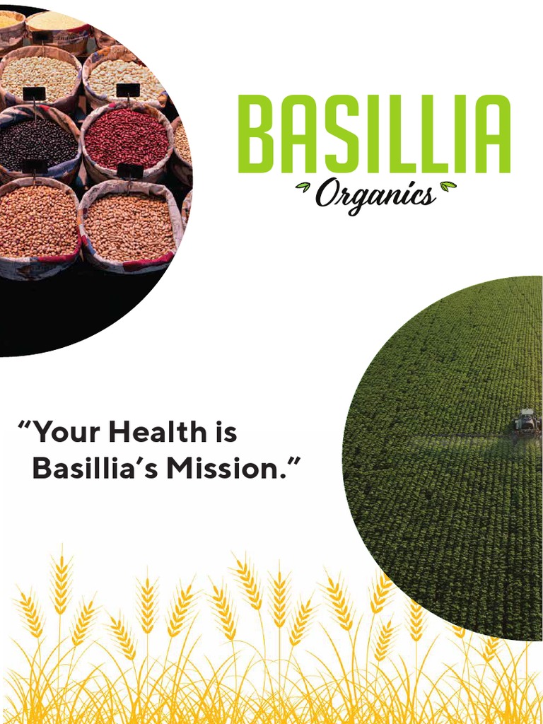 Basillia Organics Catalogue | PDF | Organic Farming | Rice
