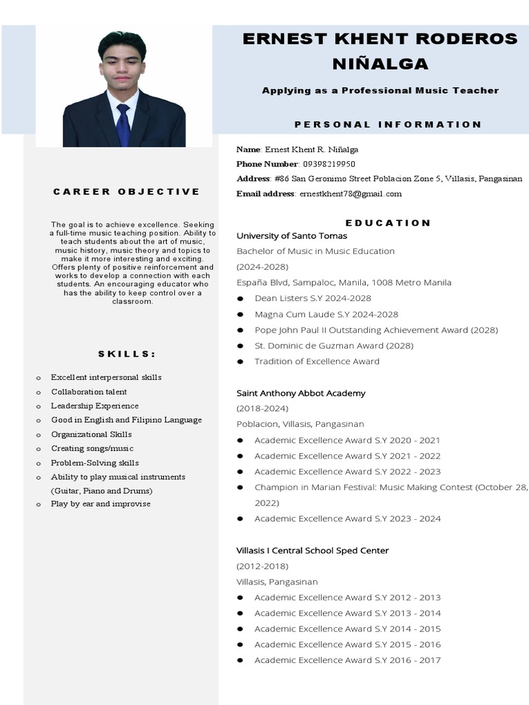 Inayos Ko Hayst Hohoho Resume Tas Job Interview Pa Mamaya | PDF | Music ...