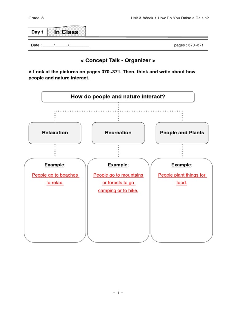 G3-3-1 How Do You Raise A Raisin - WB ANS | Download Free PDF | Raisin ...