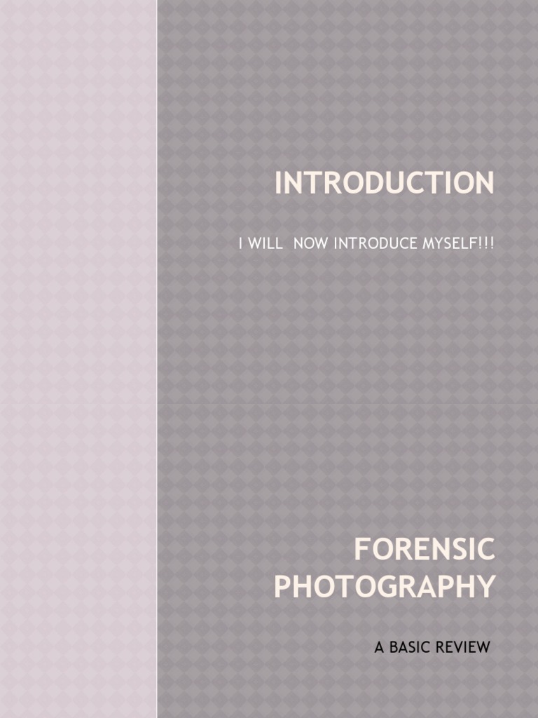 Forensic Photography | PDF | Camera | Fluorescence