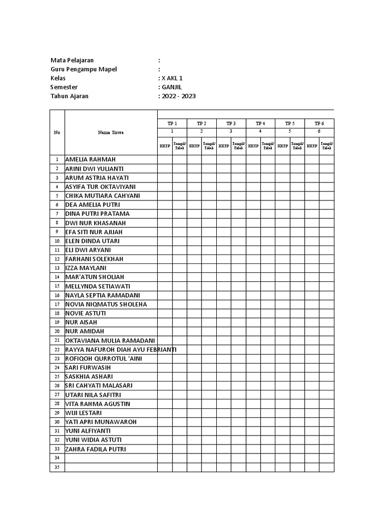 Nilai Formatif | PDF