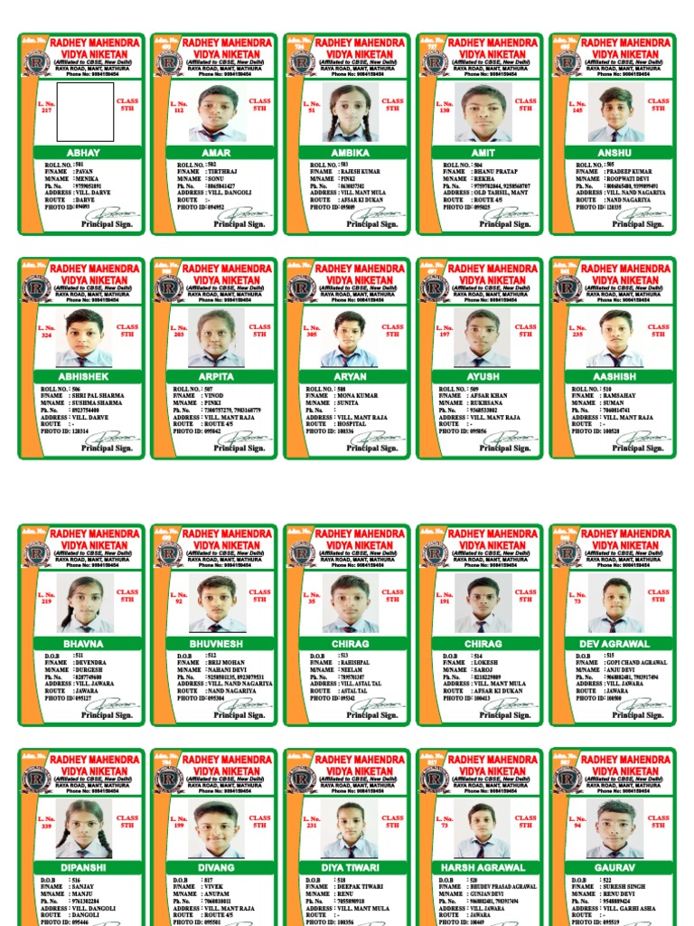 Class 5th | PDF | Student Assessment And Evaluation | Educational ...