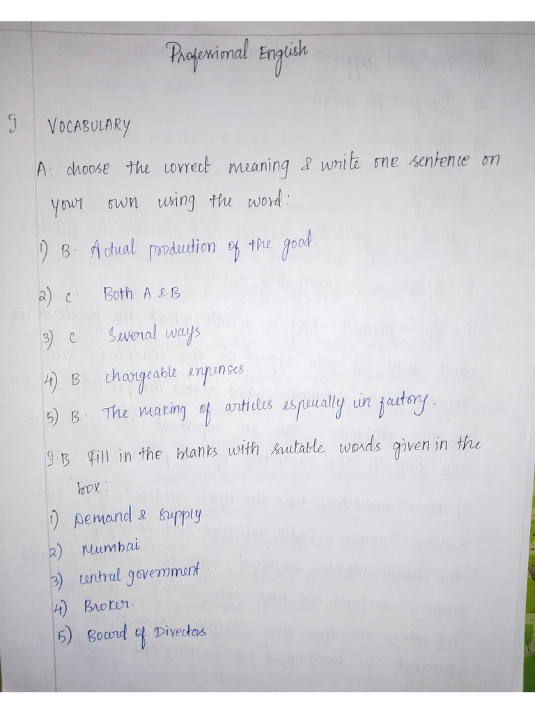 Professional English | PDF