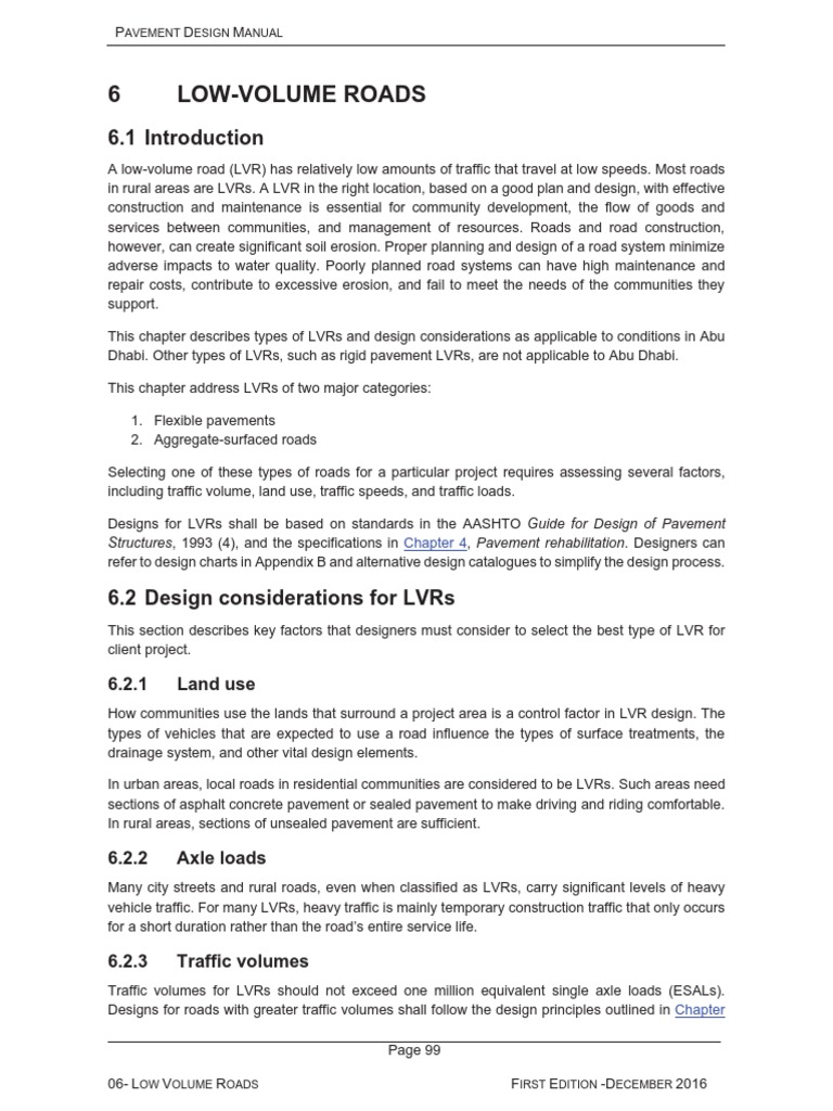 Low Volume Road | PDF | Road Surface | Road