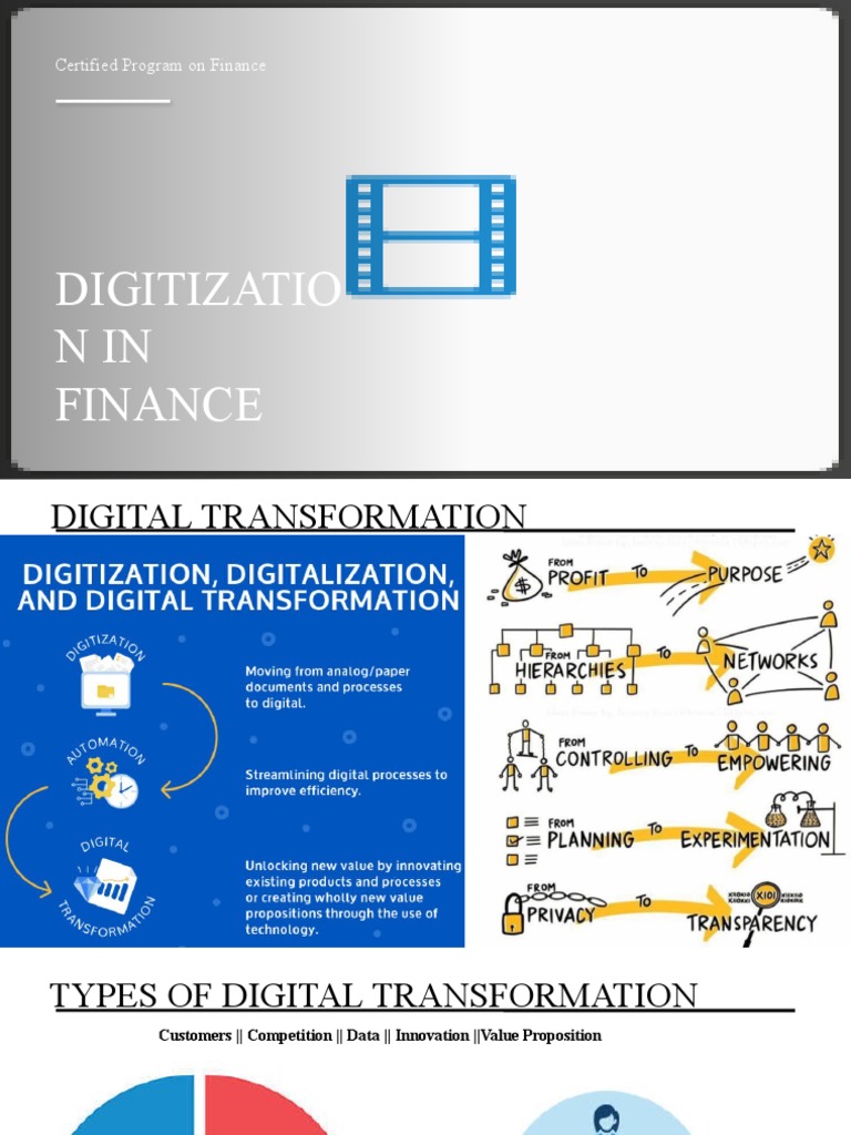 Finance Digital Transformation Guide | PDF | Technology & Engineering