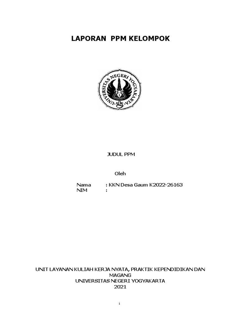 Lap PPM KELOMPOK | PDF
