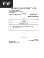 Impleadment Application O1 R 10 CPC | PDF | Affidavit | Government