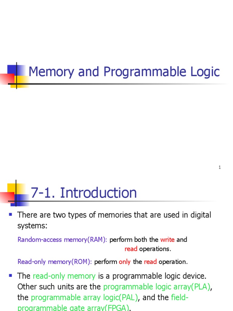 Unit - 5 | PDF | Random Access Memory | Dynamic Random Access Memory