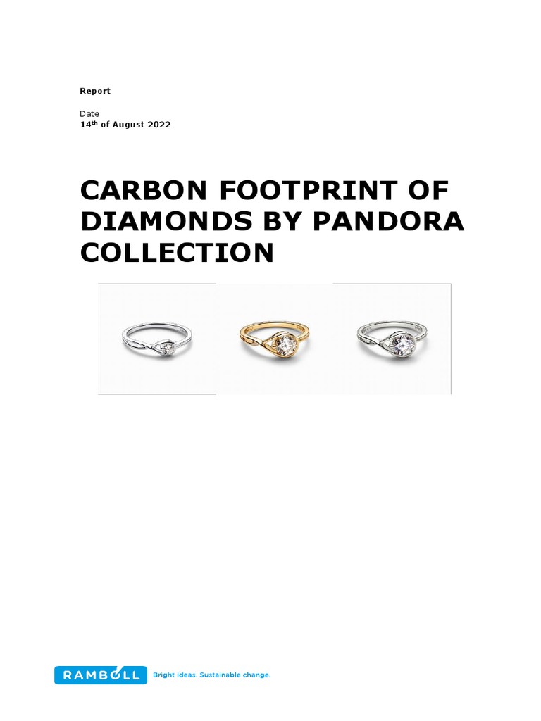 Pandora Brilliance CFP | PDF | Life Cycle Assessment | Diamond