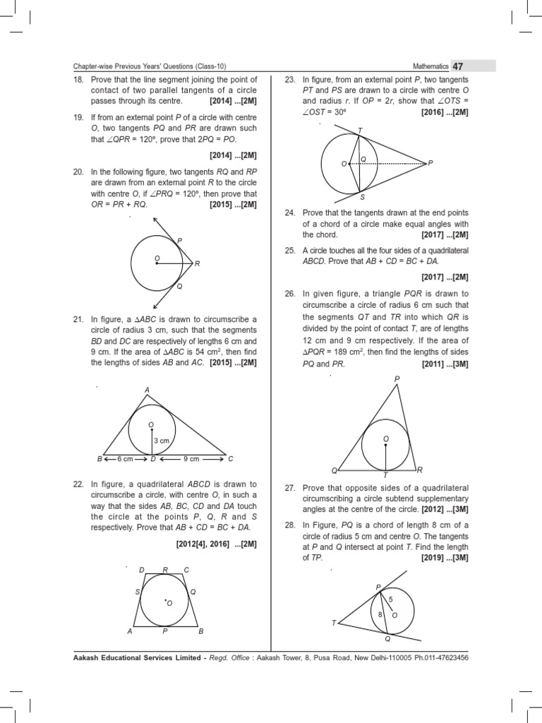 CBSE X Chapterwise Previous Years Qs Science Maths Min Dragged