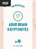 Digital Printable ADHD Manual - The ADHD Brain Explained | PDF ...
