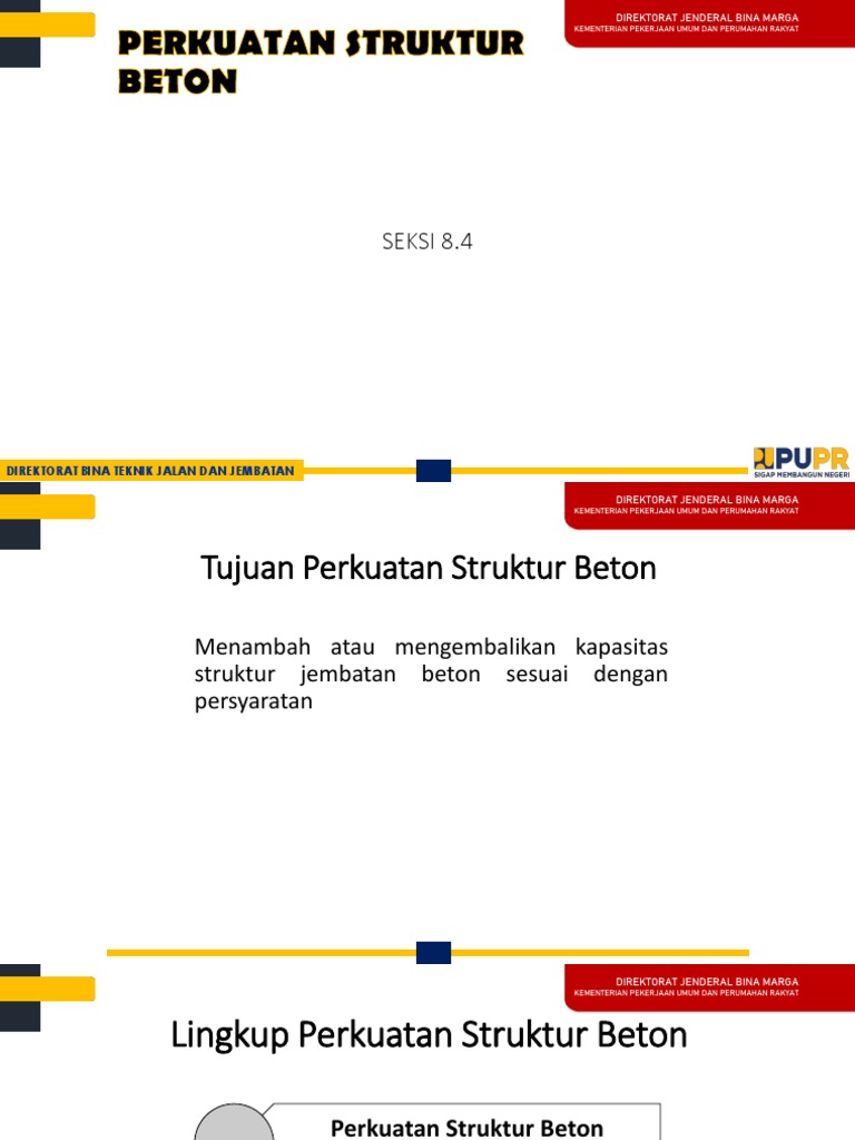 Perkuatan Struktur Beton dengan FRP | PDF