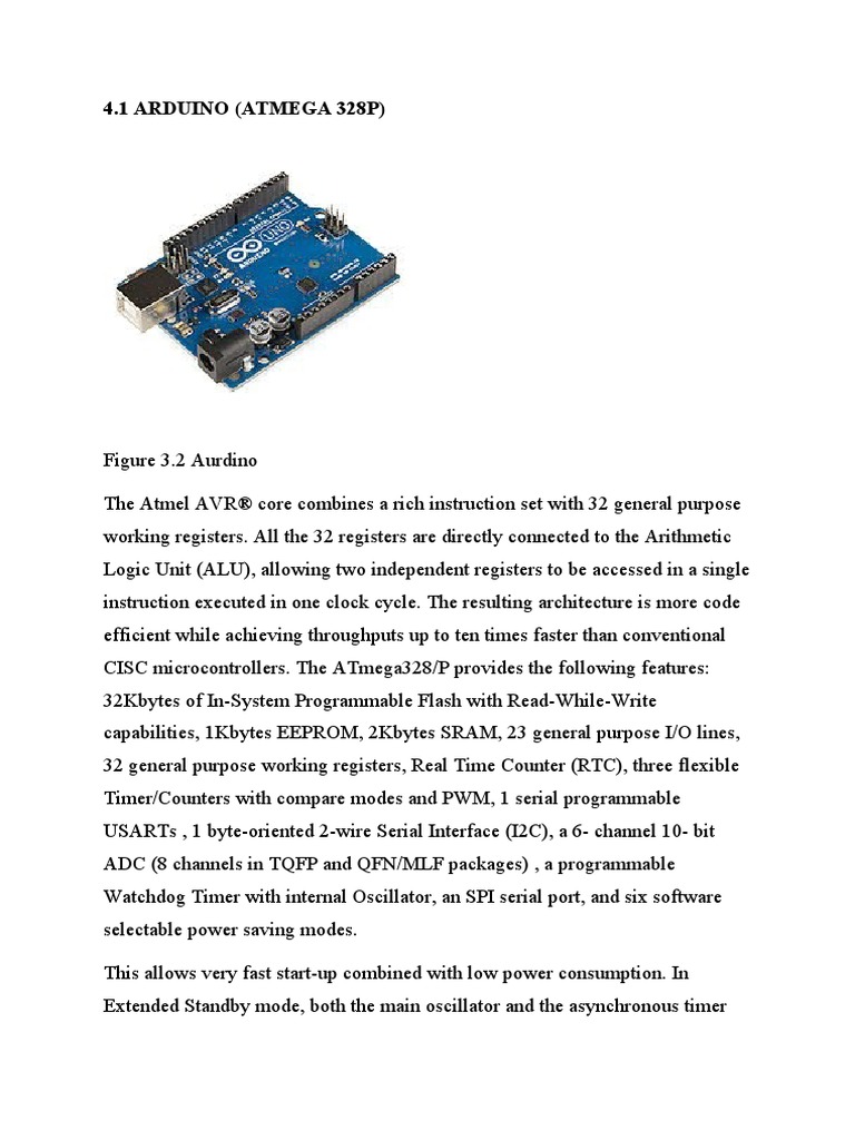 4.1 Arduino (Atmega 328P) | PDF | Office Equipment | Classes Of Computers