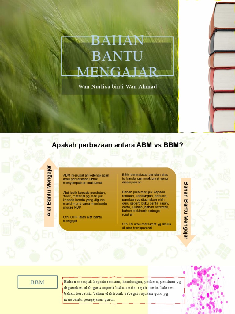 Bahan Bantu Mengajar - BBM | PDF