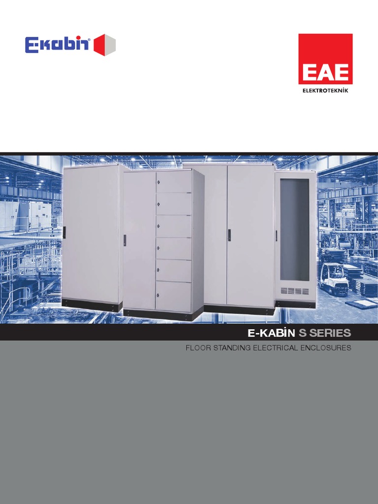 E-Kabin - S Series - Floor Standing Type - ENG | PDF | Door | Electrical Engineering