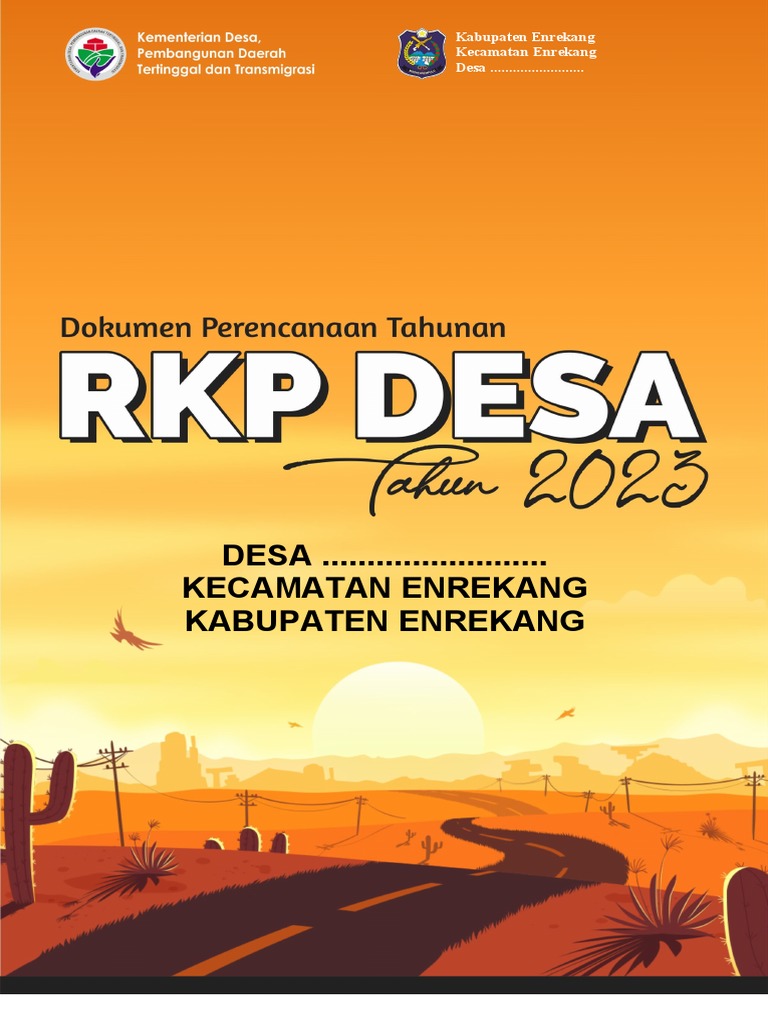 Cover RKP Desa 2026 | PDF | Pengelolaan Keuangan & Uang