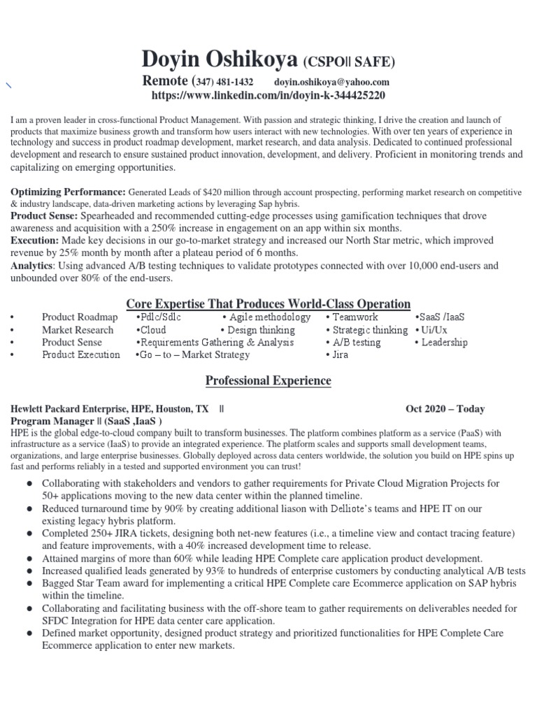 Doyin Oshikoyaupdatedprogram | PDF | Analytics | Cloud Computing