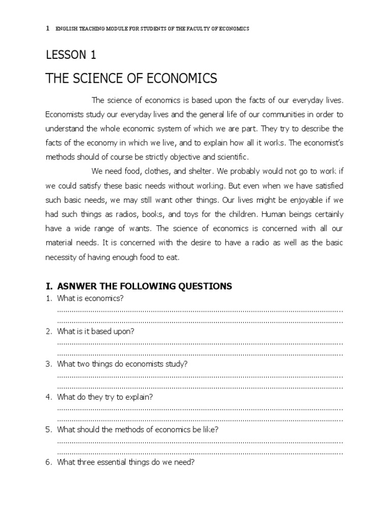 Module 1 - English For Business 1 | PDF | Pronoun | Grammatical Number